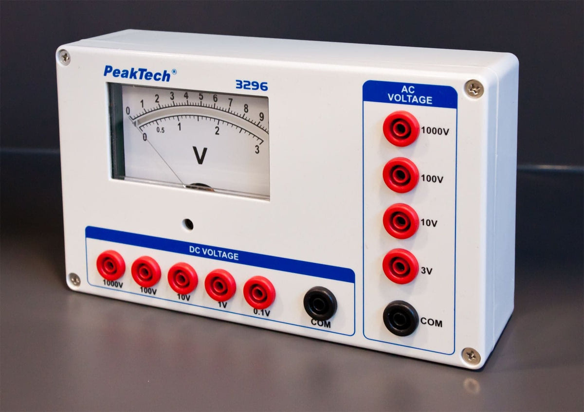 P 3296 - Analog Voltmeter ~ 1000V AC/DC | MELTEC GmbH