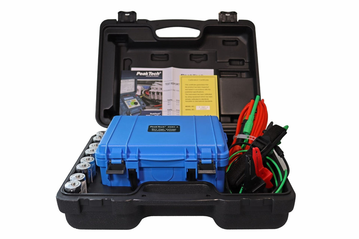 P 2680 A - Isolationsmessgerät ~ Hochspannung ~ 500/1000/2500/5000 V ...