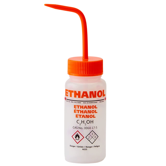 ETHANOL - Azlon™ Mehrsprachig bedruckte Polypropylen-Spritzflasche ...